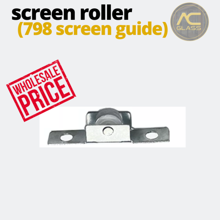AC GLASS: BLACK ROLLER SD Roller for Aluminum Windows and Doors ...