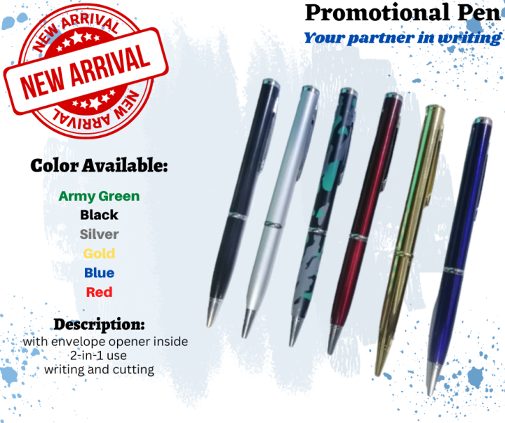 Multi Use Promotional Pen with 6 Color to Choose | Lazada PH