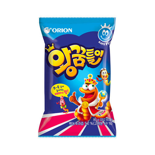 [Orion] King Worms Gummy 67g | Lazada Singapore