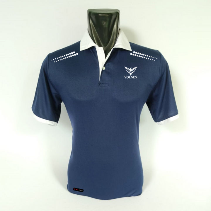 Volnex Pakaian Olahraga Golf Pria Polo Shirt Dry Fit Men Baju Tenis ...