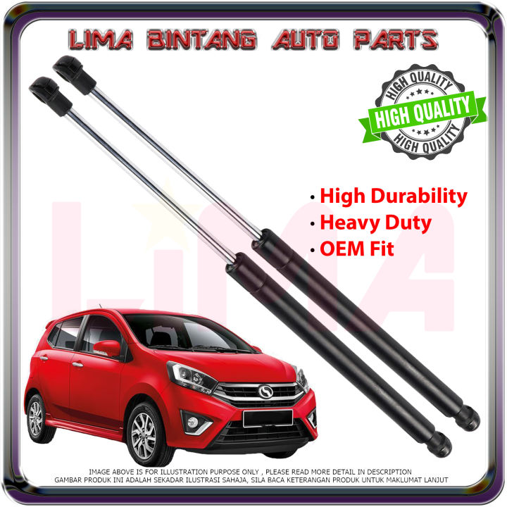 Perodua Axia Rear Bonnet Damper Absorber Heavy Duty | Lazada