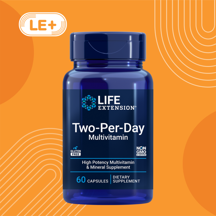Life Extension Two-Per-Day Multivitamin (60 Capsules) | Lazada.co.th