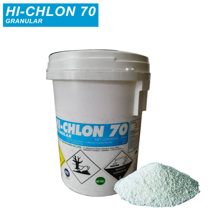 Minimalist Lifestyle:- HI-CHLON 70 Granules - Chlorine Klorin Serbuk ...