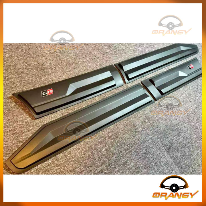 Toyota Hilux / Revo / Conquest 2015 to 2024 GR LOGO Side Body Cladding ...