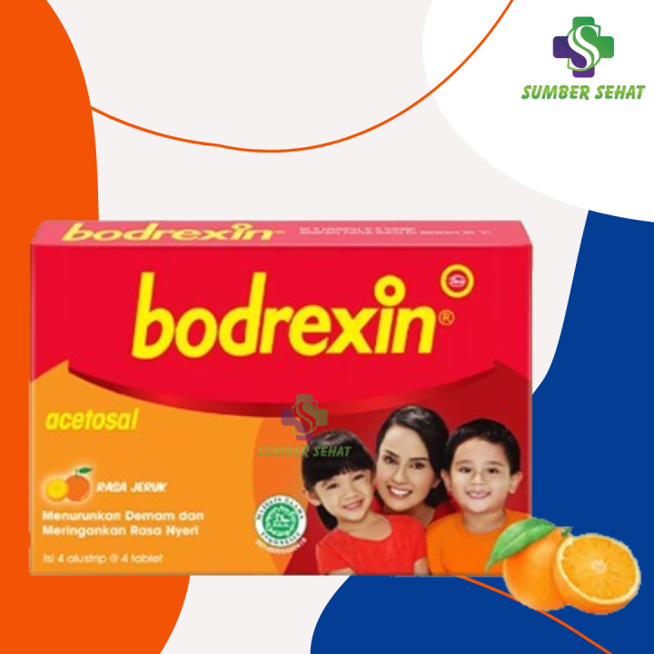 BODREXIN PAK 16 TABLET | Lazada Indonesia