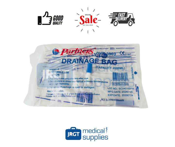 Partners Urine Bag (2000mL) | Lazada PH