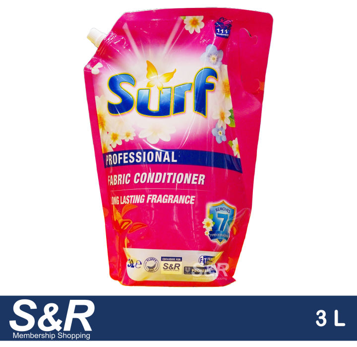 Surf Professional Pink Fabric Conditioner 3L | Lazada PH