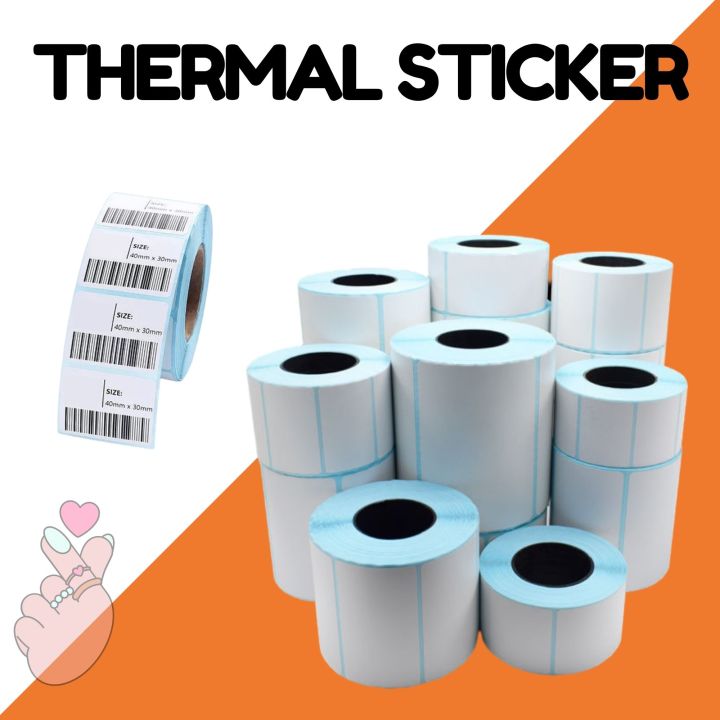 Thermal Sticker Paper , Barcode Sticker , Label Stcker milk tea sticker ...