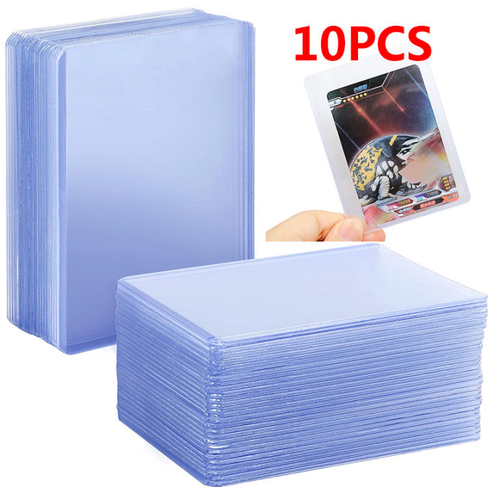 【Muswannas】10Pcs/Pack Transparent PVC Card Case Sleeves Pokemon Game ...