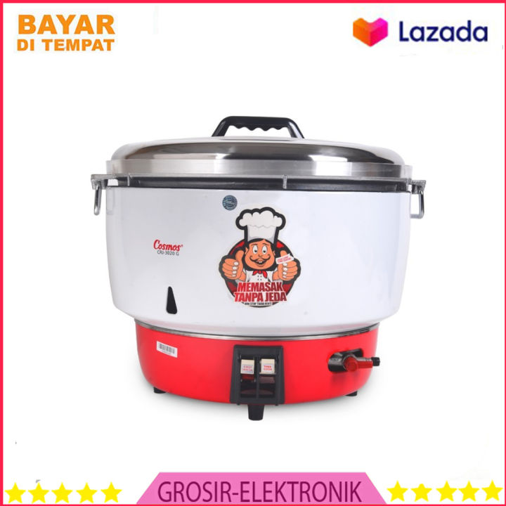 RICE COOKER GAS COSMOS CRJ 3020G Kapasitas 20 liter | Lazada Indonesia