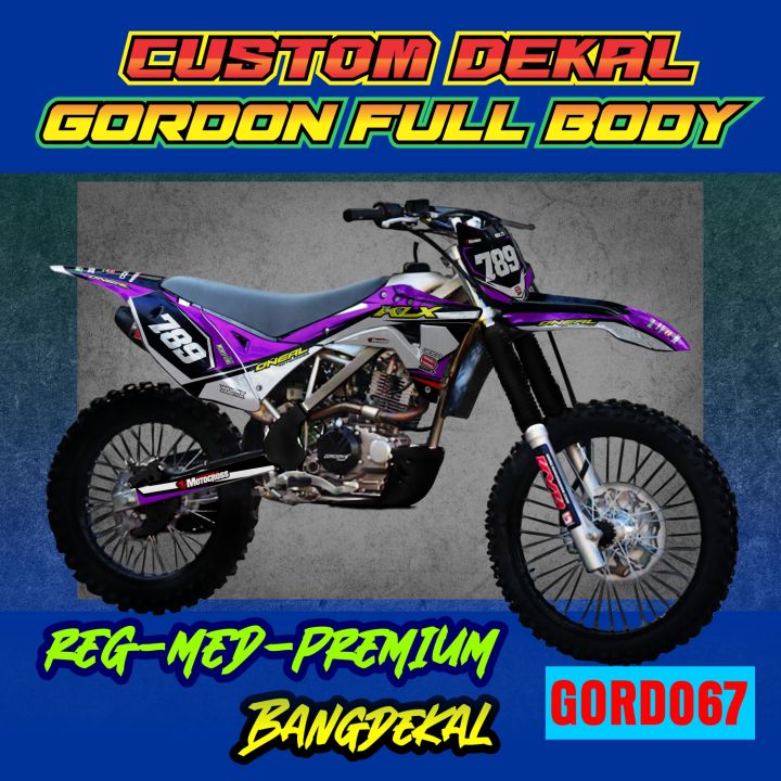 Stiker Decal Gordon Custom Full Body model gord67 | Lazada Indonesia
