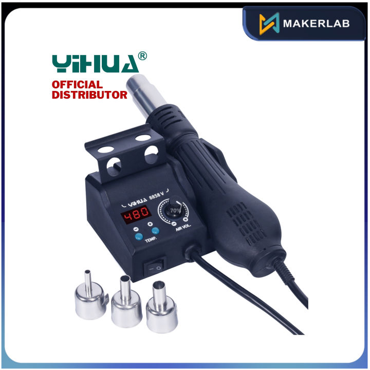 YIHUA 8858 V Hot Air BGA Rework Station Hot Air Soldering Station Heat ...