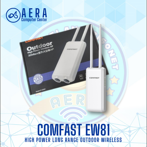 COMFAST CF-EW81 Long Range 2.4GHz Outdoor Wireless Network CPE Bridge ...