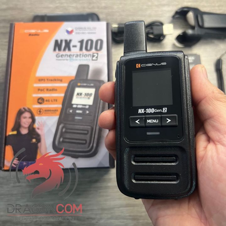 Cignus NX-100 Gen 2 or NX100 Gen 2 POC Radio | Lazada PH