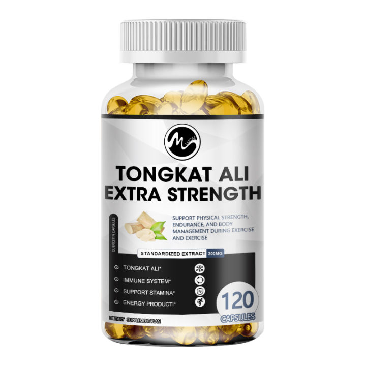 Minch Tongkat Ali Capsule for Enhancing Male Function, Support ...