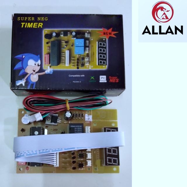 Allan Timer 4 Digit Dual Timer For Pisonet / Pisowifi / Vending Machine ...