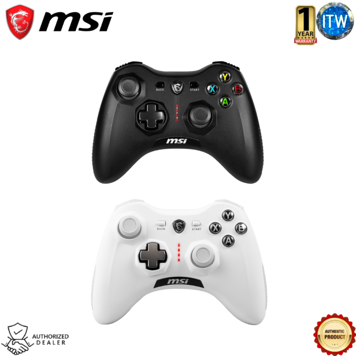 MSI Force GC30 V2 - USB 2.0 Wireless Gaming Controller ( Black & White ...