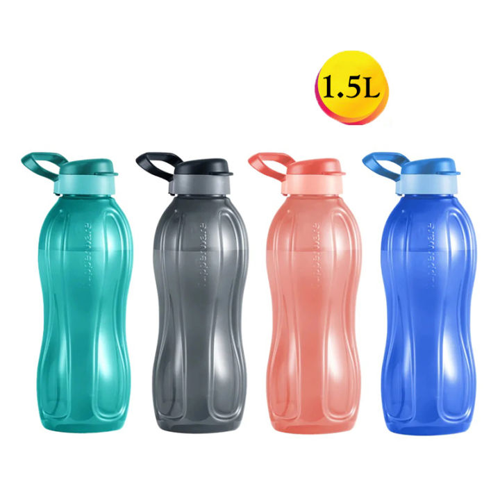 Authentic Tupperware 1.5L Eco Water Bottle Flip Top Cap (Free Handle ...