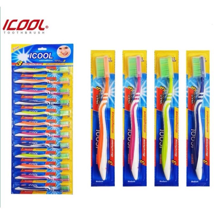 12pcs/pack Brand is not fixed soft Toothbrush Family Pack Elastic Gum ...
