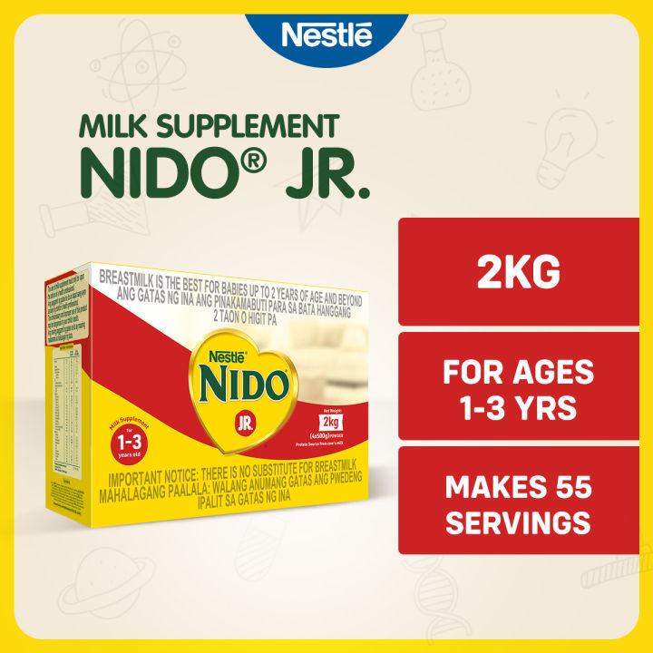 Nido® Junior Powdered Milk Drink For Children 1-3 Years Old 2kg | Lazada PH