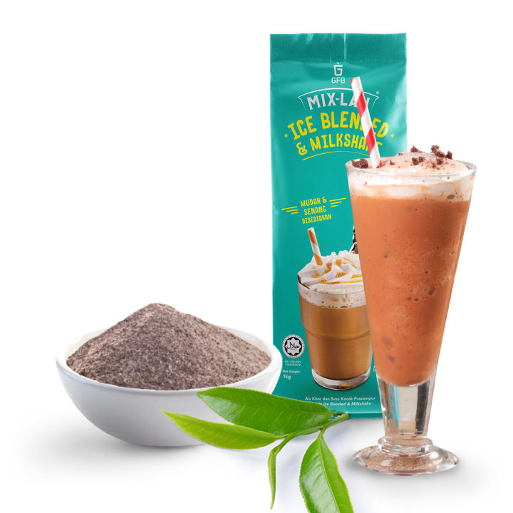 MIX-LAH Thai Milk Tea Ice blended Milkshake Powder 冰沙粉 Serbuk Air ...