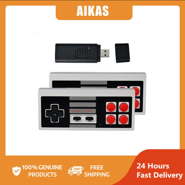 Aikas W 620 Dou Video Game Console Stick 8 Bit Wireless Controller