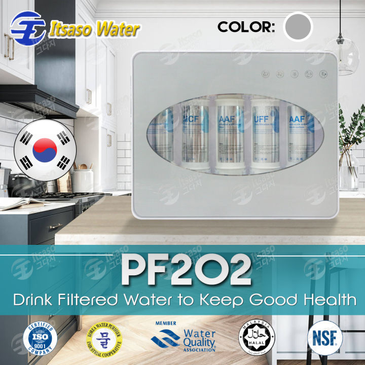 5 Stage Korea Filtration System Alkaline With UF Membrane Water ...