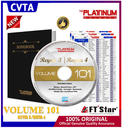 Platinum Reyna 3 Songbook + Songlist + Updated CD (Vol.101 ) | Lazada PH