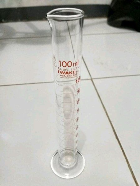 Measuring Cylinder Gelas ukur IWAKI 100 ml | Lazada Indonesia