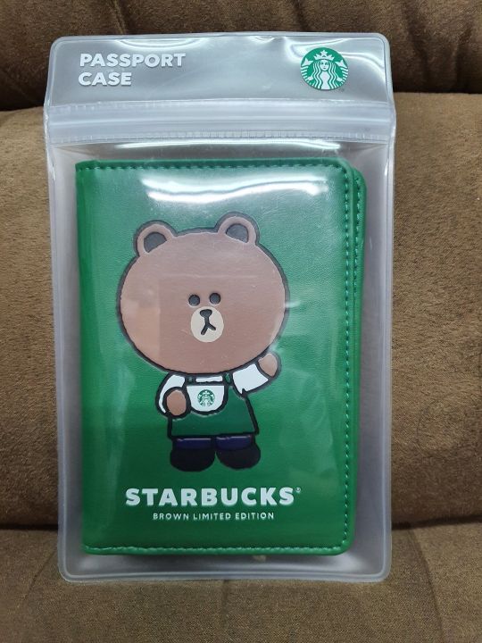 ที่ใส่พาสปอร์ตสตาร์บัค x Line Friends Limited Edition ++ของแท้จาก ...