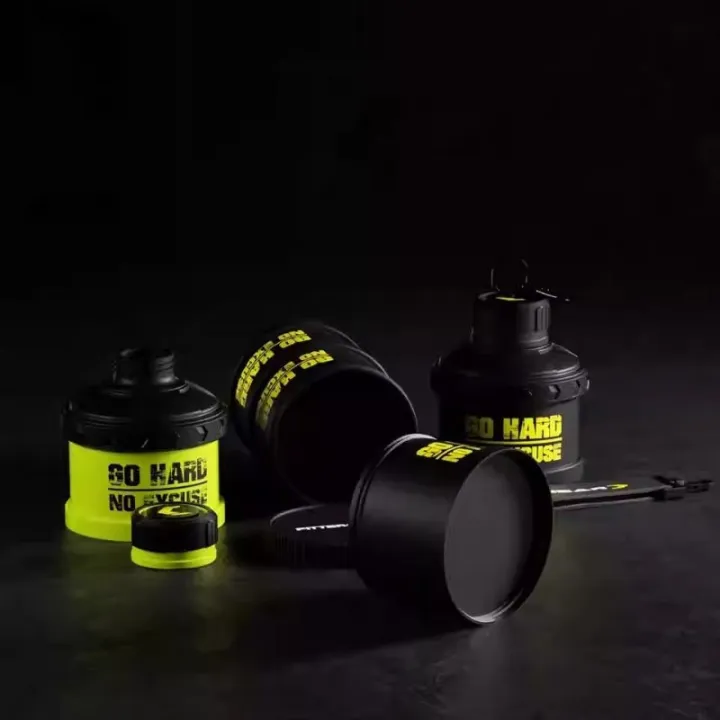 Welstore Fittergear Portable Protein Powder Box Mini, Whey Protein ...