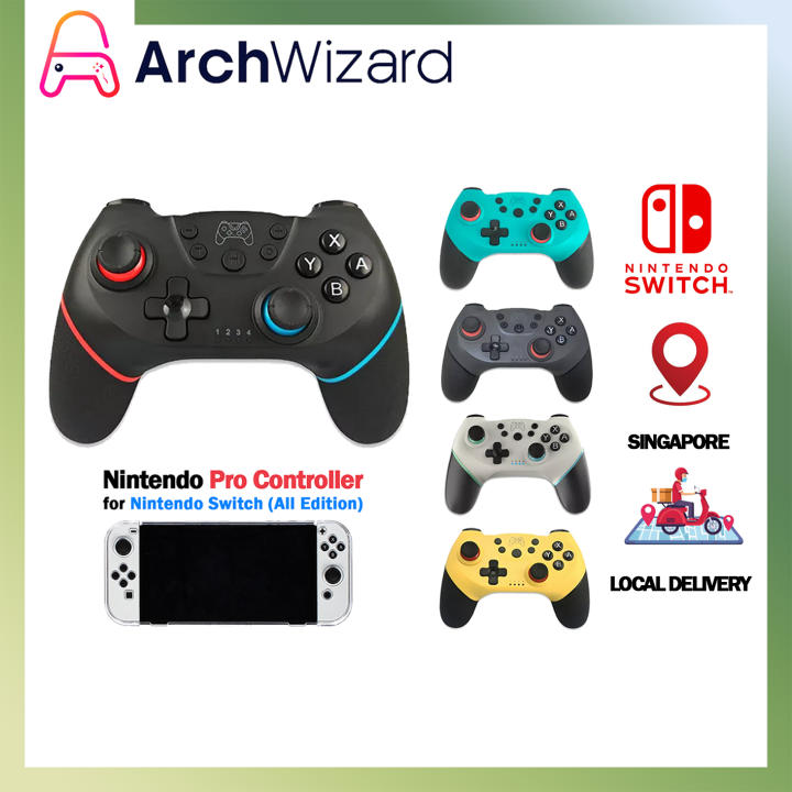 Nintendo Switch Wireless Pro Controller 任天堂 Switch Pro 手柄 🍭 Nintendo ...