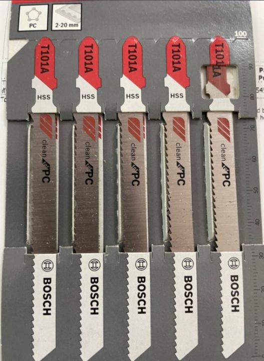 T101A ใบเลื่อยจิ๊กซอ ตัดอะคริลิค 2608631010 BOSCH สินค้าเเท้จากตัวเเทน ...