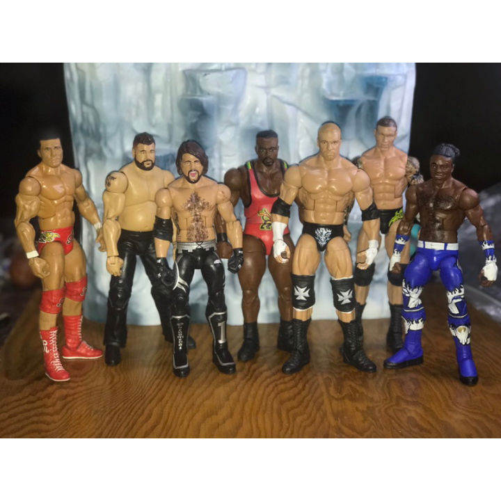 WWE Mattel Elite Batch 1 - Triple H, Randy Orton, AJ Styles, Kevin ...