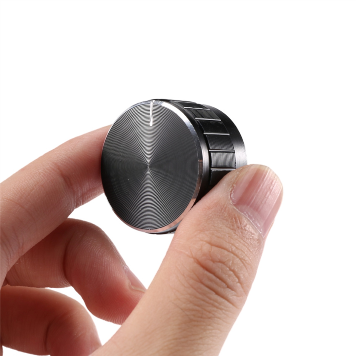 (HFYD) Black Aluminum Volume Control Amplifier Knob Wheel | Lazada PH
