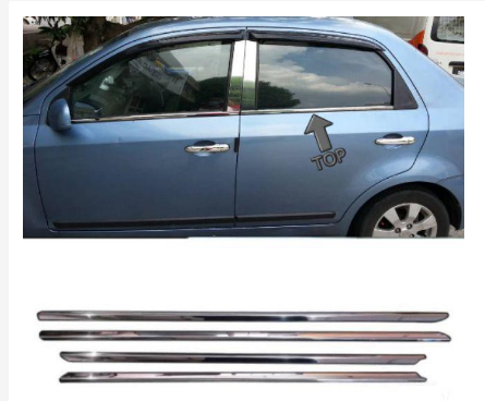 DOOR MOULDING CHROME COVER PROTON WIRA/WINDOW TRIM CHROME LINING | Lazada