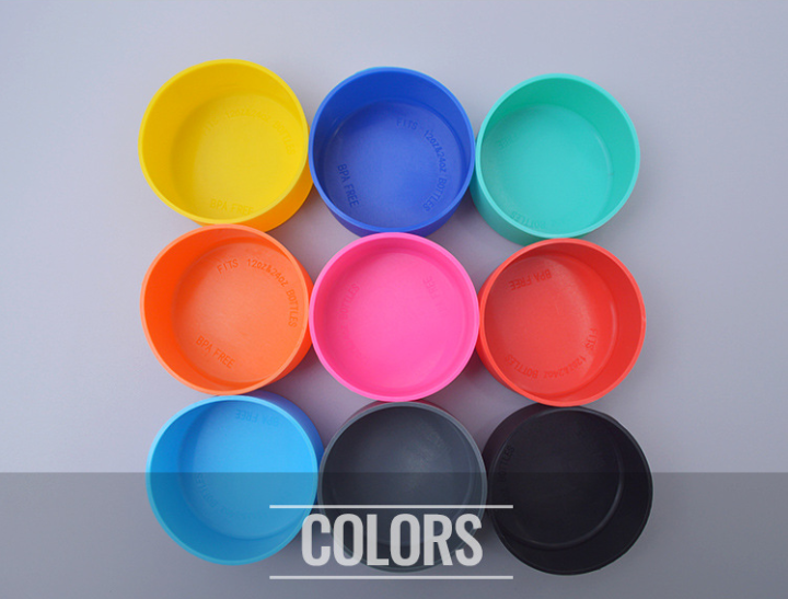 18oz & 32oz & 40oz Slip-proof Silicone Protective Boot Sleeves Bottom ...