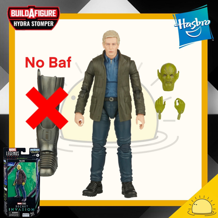 Talos : Marvel Legends Disney + Marvel Legends Baf Hydra Stomper By Hasbro 6 นิ้ว (No Baf) ฟิกเก ...
