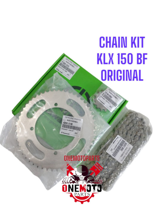 GEAR GIR GER SET CHAIN KIT KLX 150 BF KAWASAKI P1005-1010 ORIGINAL ...