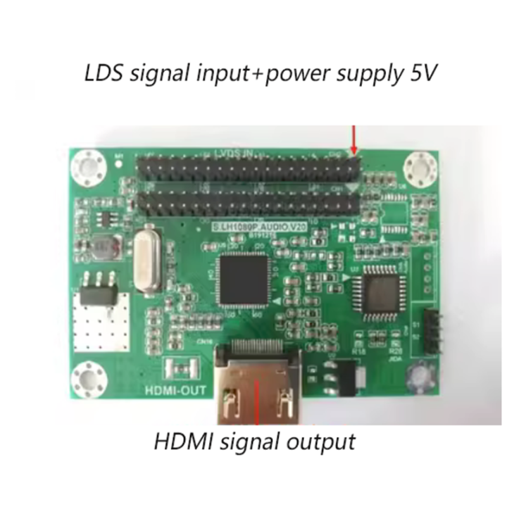 Lvds To Hdmi Adapter LVDS To HDMI Output Supports Multiple Resolution ...