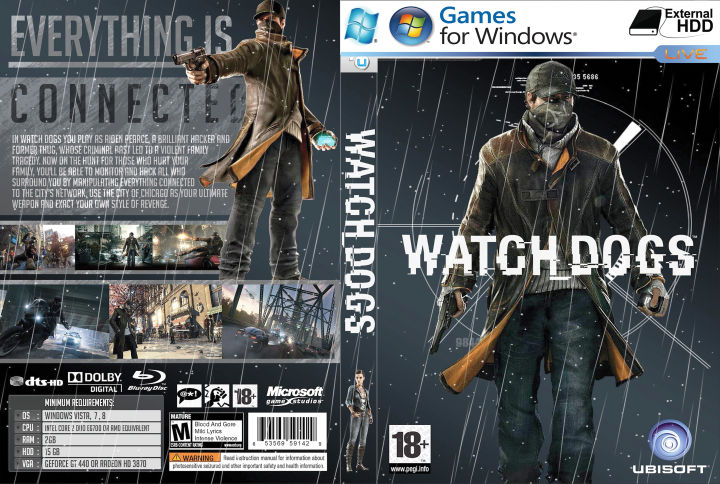 Watch Dogs v1.06.329 + All DLCs PC GAME Offline [Pendrive INSTALLATION ...