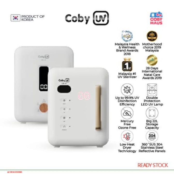 Coby UV V3 / V4 / V5 New Waterless UV Sterilizer / Food Processor ...