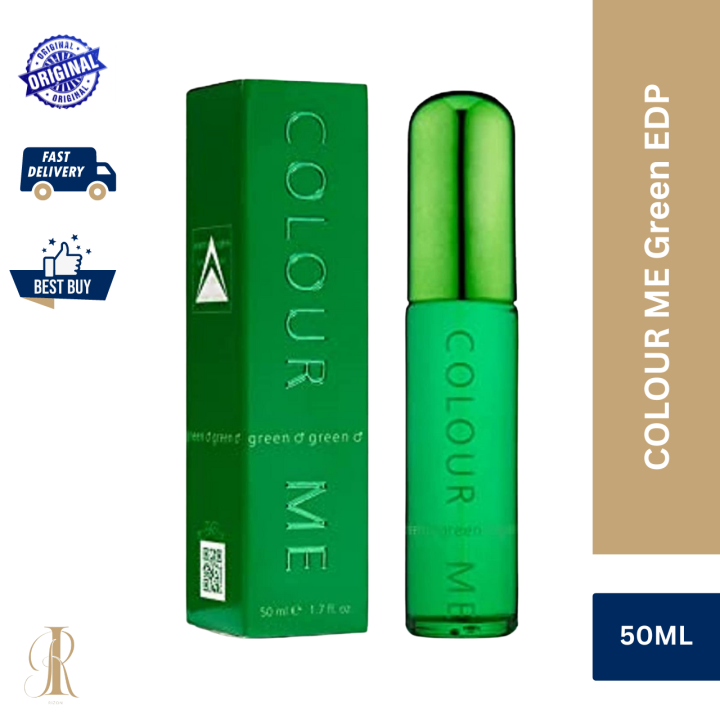 [Original] Colour Me Green EDP 50ML For Men | Lazada