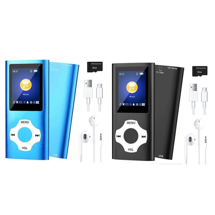 MP3 Music Player with Bluetooth 5.0,Portable HiFi Music Player /Video ...