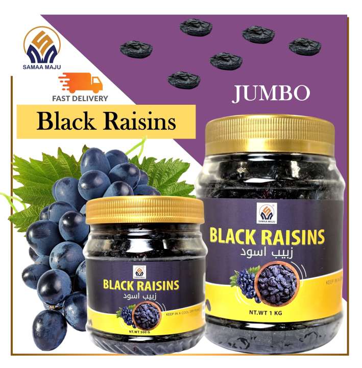 Kismis Black Jumbo Raisin | Lazada