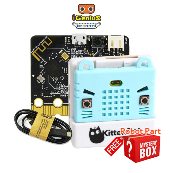 ARMOUR BIT WITH MICROBIT V2.0 บอร์ดเสริม บอร์ดขยาย พร้อมบอร์ดไมโครบิต v2.0 MICROBIT CODING ROBOT ...