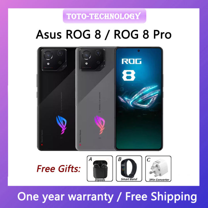Asus ROG 8 Pro /Asus ROG 8 Snapdragon 8 Gen 3 6.78 inches 5500 mAh 65W ...