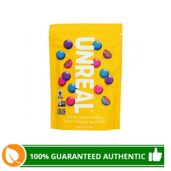 Unreal Gems Dark Chocolate Crispy Quinoa 142g | Lazada PH
