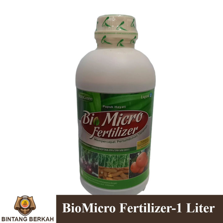 BioMicro Fertilizer 1 Liter Dekomposer Tanah Pertanian | Lazada Indonesia