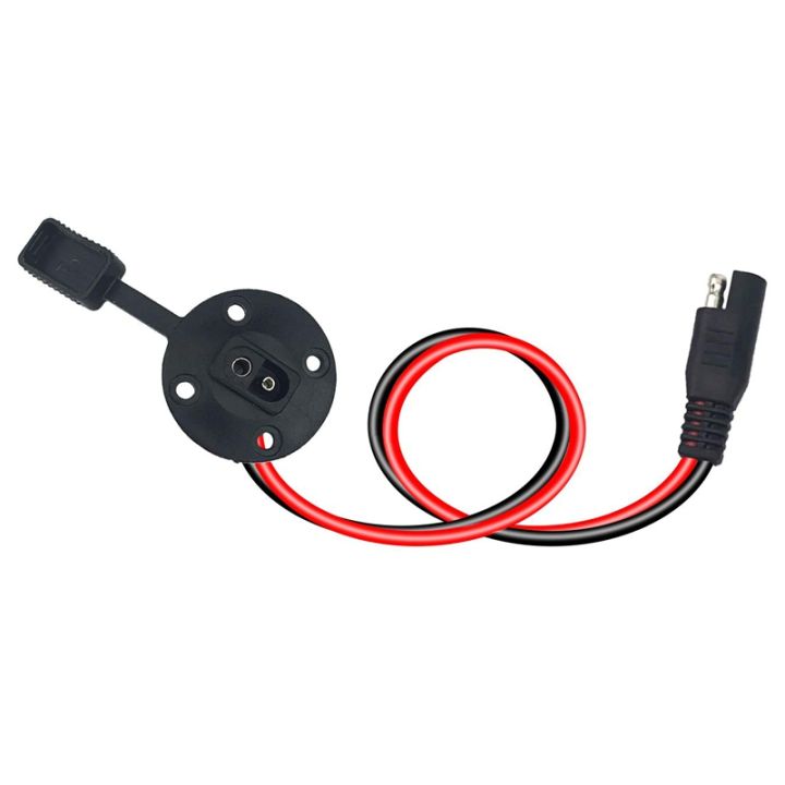 SAE Connector - SAE Power Socket Sidewall Port, Solar Weatherproof SAE ...